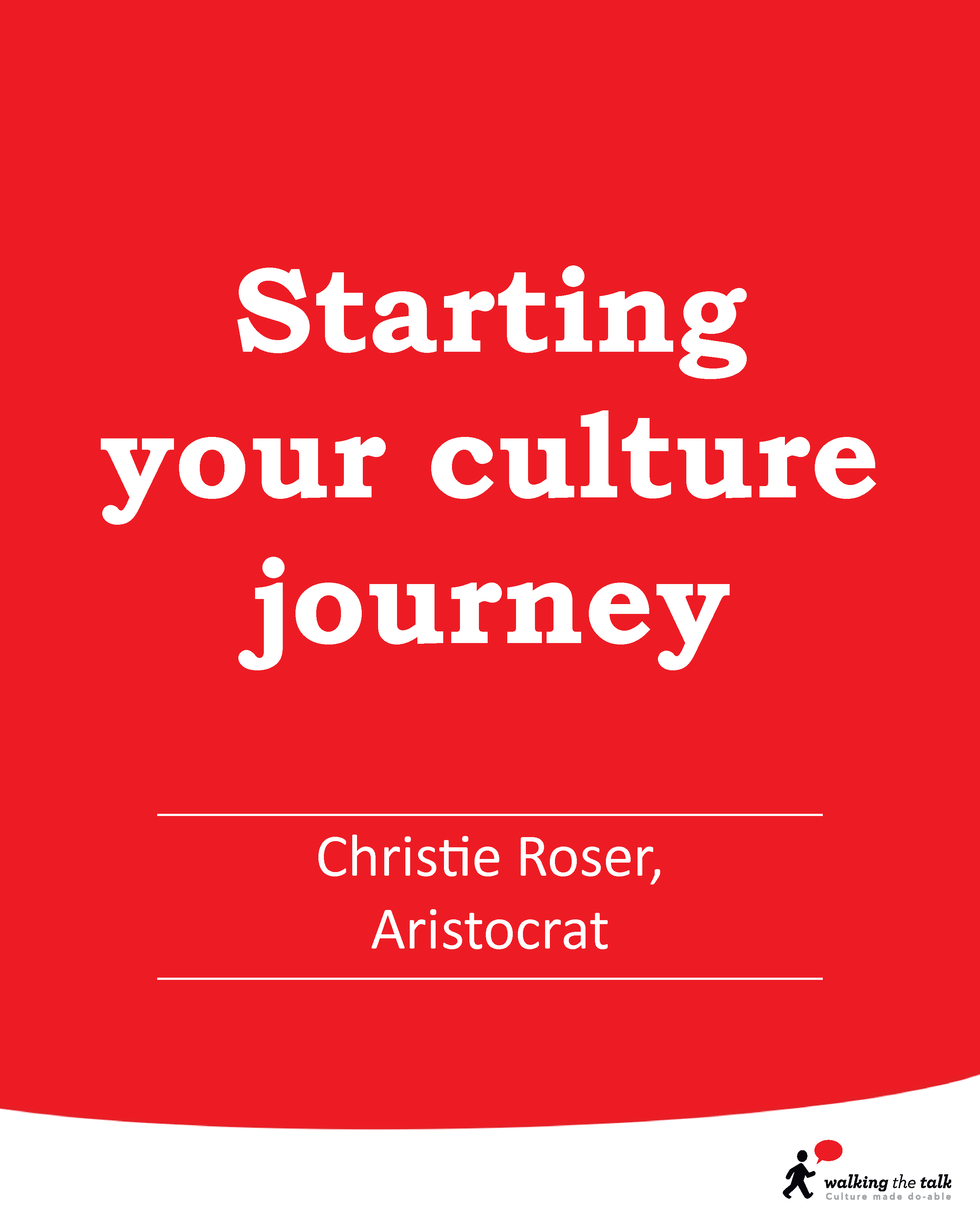 Walking the Talk | Organisational Culture Videos